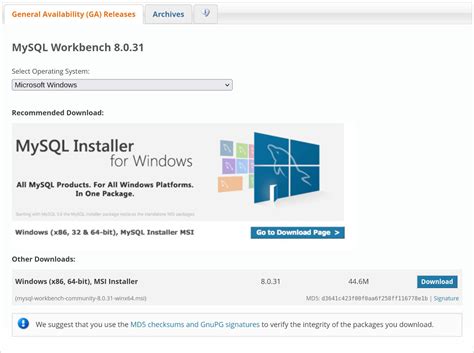 Mysql Workbench 安装和使用入门教程