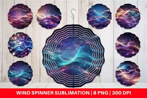 Wind Spinner Particles Light Graphic By Artnoy · Creative Fabrica