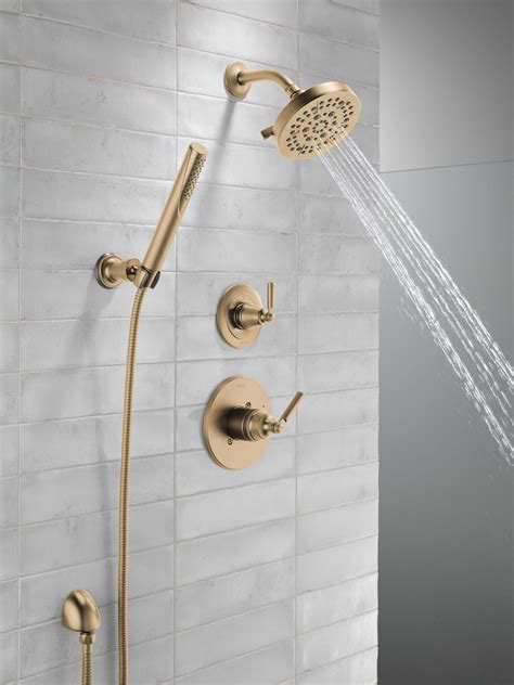 Monitor® 14 Series Shower Trim In Champagne Bronze T14235 Cz Delta Faucet