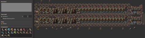 Tileable Solid Fuel From Coal Liquefaction Blueprint Input 1 Red Belt Coal Output 1 Blue