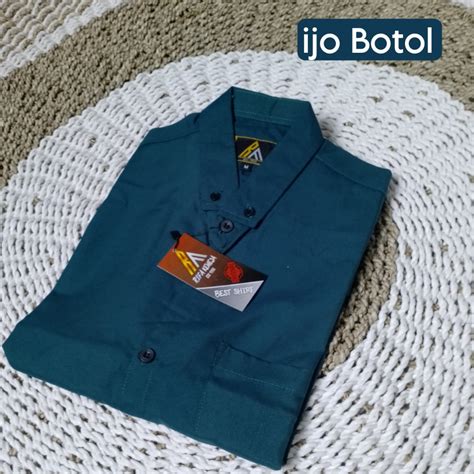 Jual Kemeja Kasual Pria Lengan Pendek Kemeja Polos Pria Hem Pria
