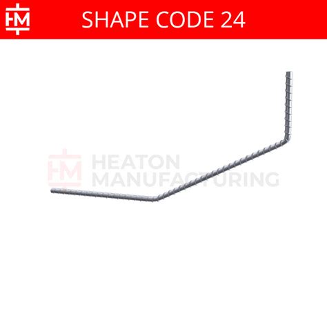 Rebar Shape Codes Bar Bending Shapes 8666 2020 Heaton Manufacturing