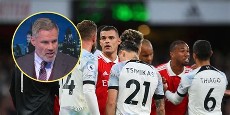Carragher Rues Shocking Liverpool Reality As Arsenal Beat Klopps Men