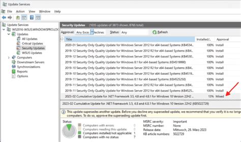 Uninstalling Updates Using WSUS 4sysops