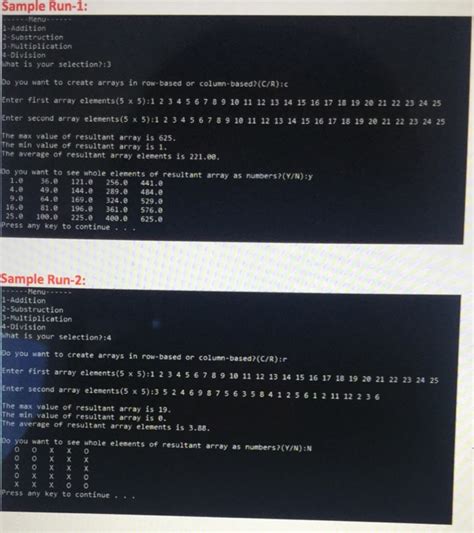 Solved Write A C Program To Make Some Calculations With 2 Chegg