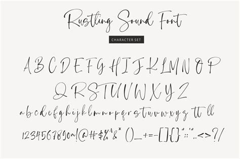 Rustling Sound Font Free All Free Fonts