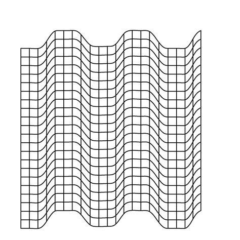 Distorted Grid Shape 24788994 Vector Art At Vecteezy