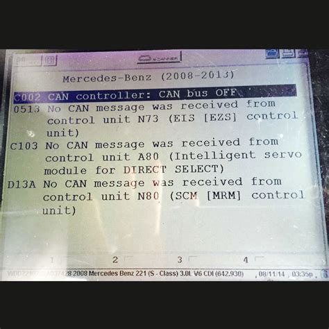 What Does The C103 Mercedes Fault Code Indicate And How To Fix The Issue Autoexplain