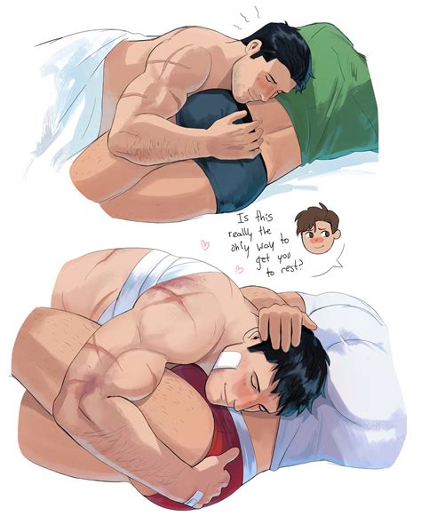 Bruce Wayne And Hal Jordan Dc Comics And 2 More Drawn By