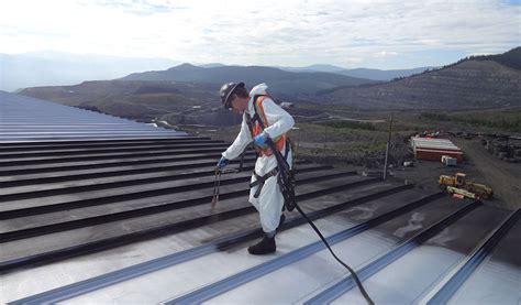 Spray Foam Roofing System Stray Cat Industrial Services Bc