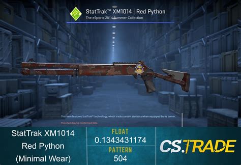 Xm1014 Red Python ⭐️ Cs2 Skin