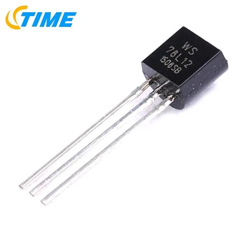 100PCS 78L12 WS78L12 12V 100mA 0.1A Voltage Regulator TO 92-in ...