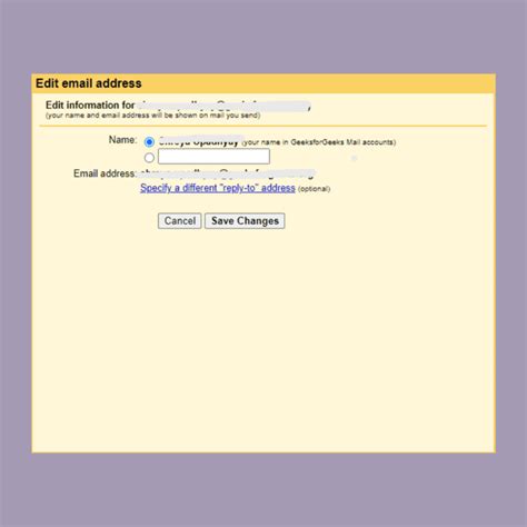 How To Change Your Email Name And Address In Gmail GeeksforGeeks