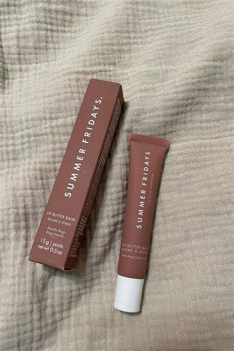 Summer Fridays Lip Butter Balm Vanilla Beige Lip Balm The Balm Lip
