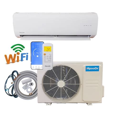 Apoodr Asf Series Single Zone 9000 Btu 185 Seer Ductless Mini Split