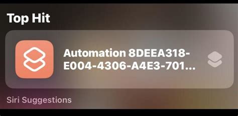 Unknown Automation Shortcuts Rios
