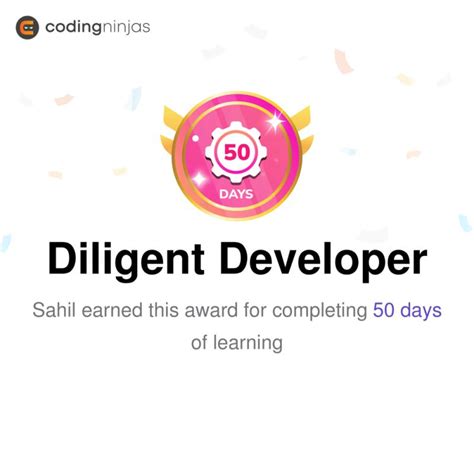 Sahil Soni On Linkedin Codingninjas Achievements