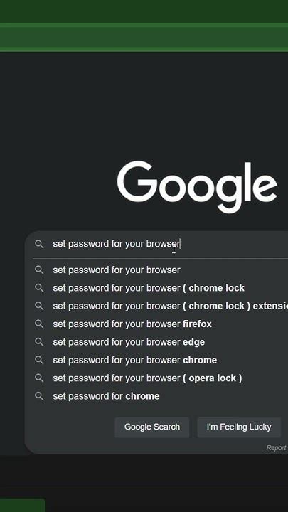 how to set browser password in chrome shorts techcoderav youtube