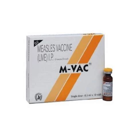M Vac Measles Vaccine For Clinical Use At ₹ 65piece In Mumbai Id