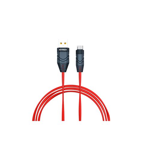 Syrox Usb To Micro Usb 2a Yassı Silikon Kablo Şarj And Data Kablosu Syx