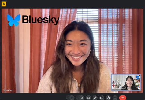 just had another great chat with rose wang from bluesky who wanted to