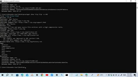 Winget Does Not Display Exe Instead Of Displaying Msi While The Scope Is In Machine Microsoft