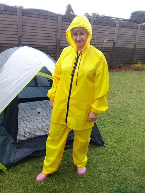 Pin On Pvc Plastic Vinyl Nylon Rainwear Fashion Plastic Outfit Rain