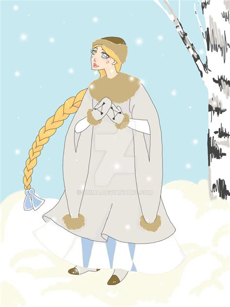 Snow Maiden By 8rima On Deviantart