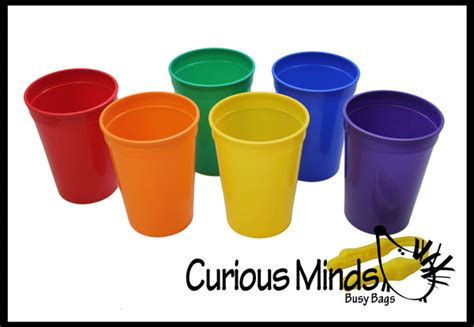 Color Sorting Cups With Tong Curious Minds Busy Bags