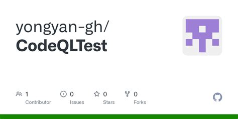 Github Yongyan Ghcodeqltest