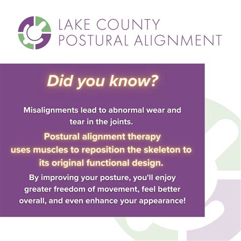 Lake County Postural Alignment On Linkedin Posturalalignment
