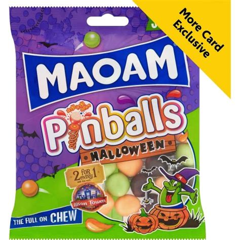 Maoam Pinballs Halloween Sweets Bag 140g Compare Prices And Where To