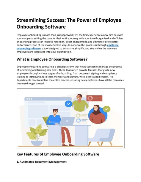 Ppt Streamlining Success The Power Of Employee Onboarding Software
