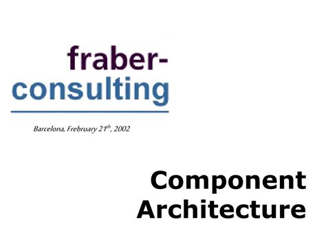 PPT Component Architecture PowerPoint Presentation Free Download ID