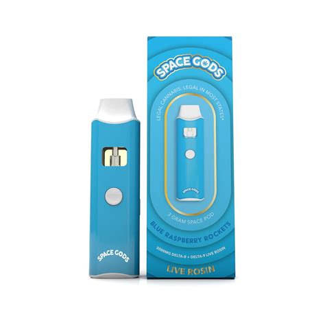 Spacepods Blue Raspberry Rockets Punch Bar Store
