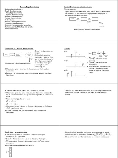 Classical Detection And Estimation Theory Pdf