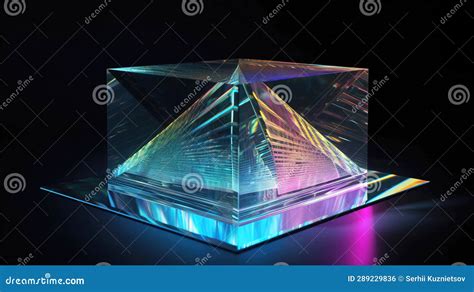 Hologram Technology In Blue Presentation Of Modern Communication