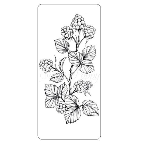 Sweet Poppy Stencil Bramble Stamp Sweet Poppy Stencils Trade Shop