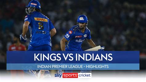 Punjab Kings Vs Mumbai Indians Ipl Highlights Cricket News Sky Sports