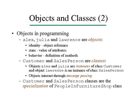 Introduction To Object Oriented Programming Oop Angel De