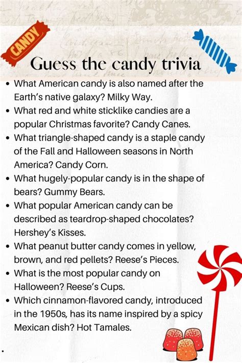 Candy Quiz Worksheet Wordmint 42 Off