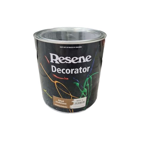 Resene Decorator Enamel Undercoat White 4l — Vinod Patel Home And Living