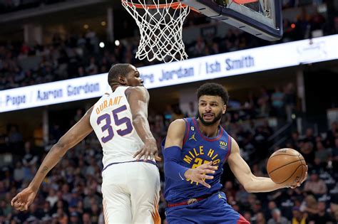 Watch Kevin Durant Meets Jamal Murray At The Summit And Sends It Back