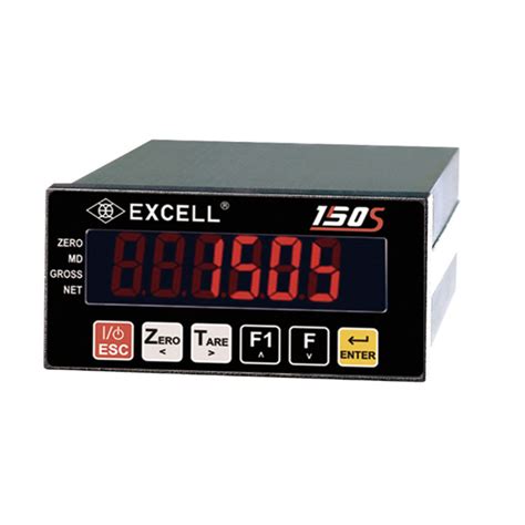 Excell 150s Dc Power Weighing Indicator Built In Modbus Syarikat