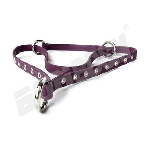 Bondage Leather Choke Collar Asphyxiation Training And Play Etsy