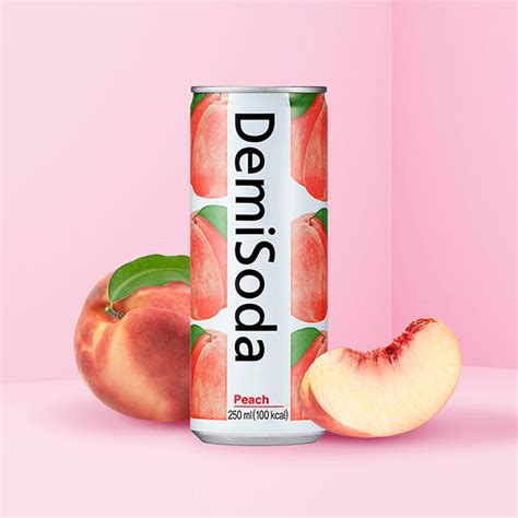 Nước Giải Khát Demi Soda Hương Đào Donga Otsuka 250 ML SHARK MARKET