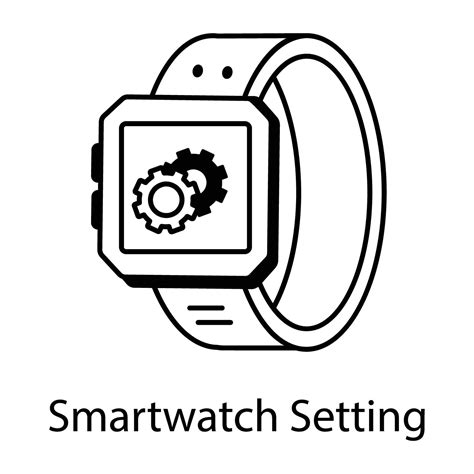 Depicting Smartwatch Functions 42670277 Vector Art At Vecteezy