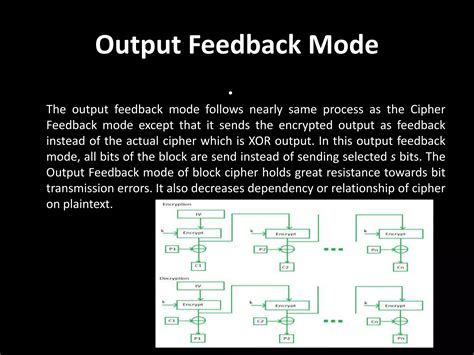 Block Cipher And Operation Modes Pptx