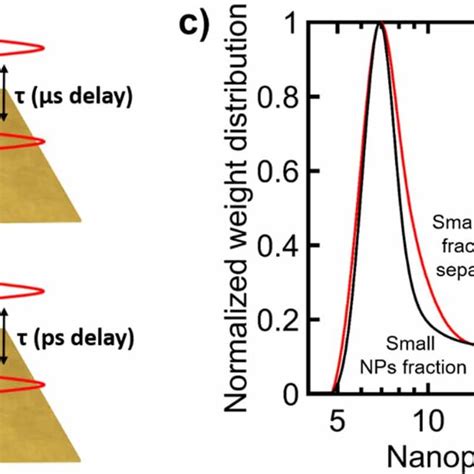 Schematic Representation Of The Double Pulse Interaction With The Au