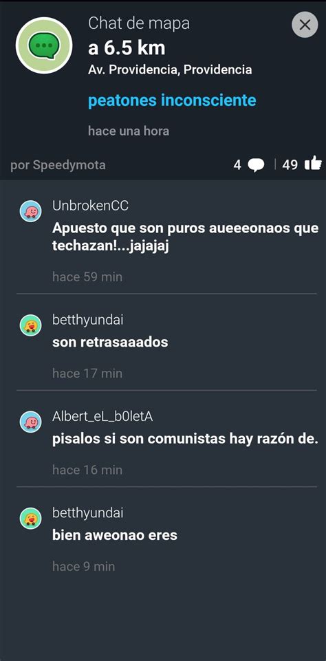 Hasta En Waze Hay Debate Los Insólitos Intercambios Por El Apruebo O
